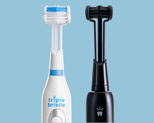 Triple Bristle | Dentist-Designed | 3-Sided Sonic Electric Toothbrush