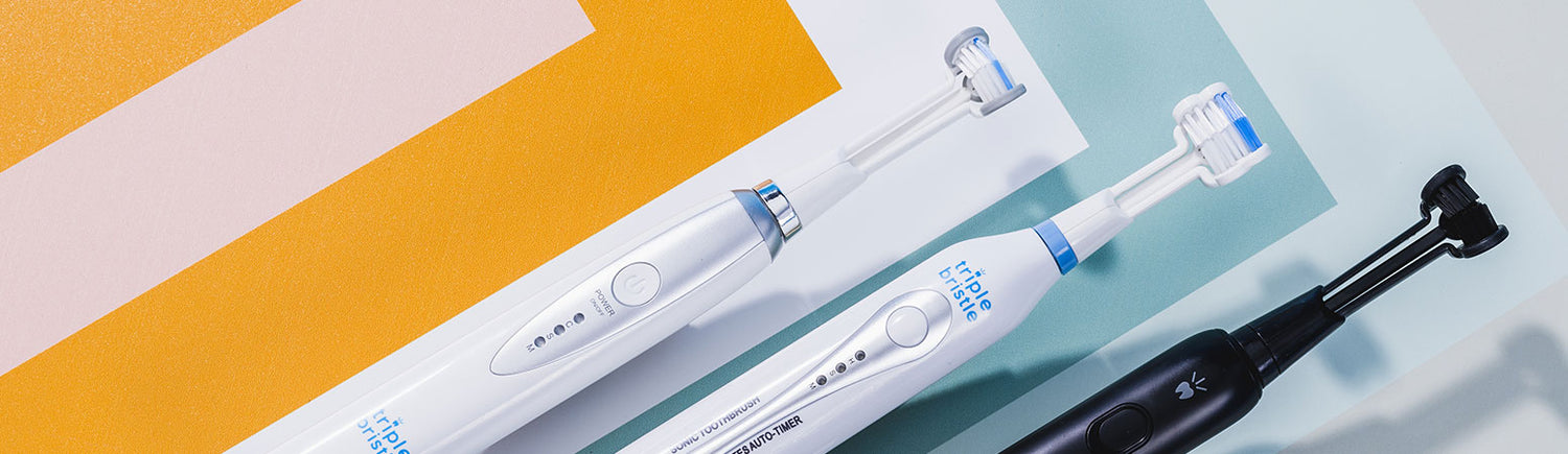 Triple Bristle | Triple Bristle | Three Sided Sonic Toothbrushes