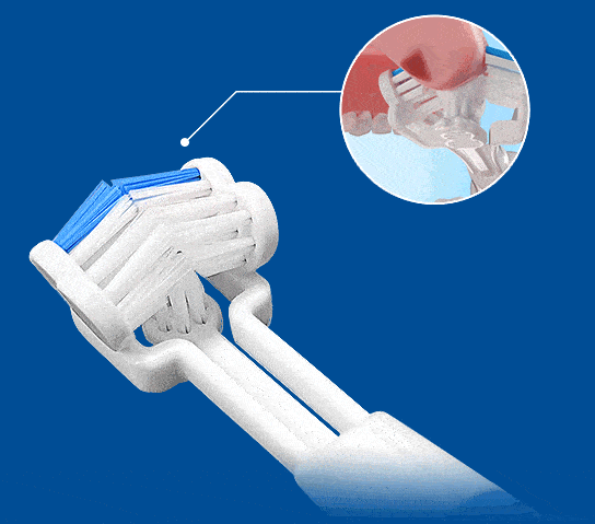 Triple Bristle | Triple Bristle | 3-Sided Sonic Toothbrush