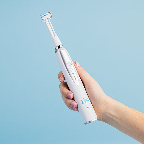 Triple Bristle Kids 3-sided Sonic Electric Toothbrush | Triple Bristle